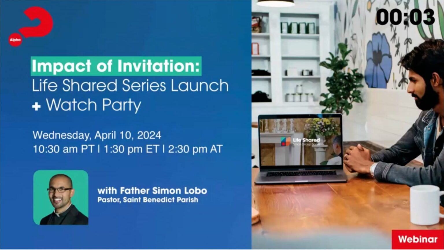 Impact of Invitation: Life Shared Series Launch + Watch Party - Alpha
